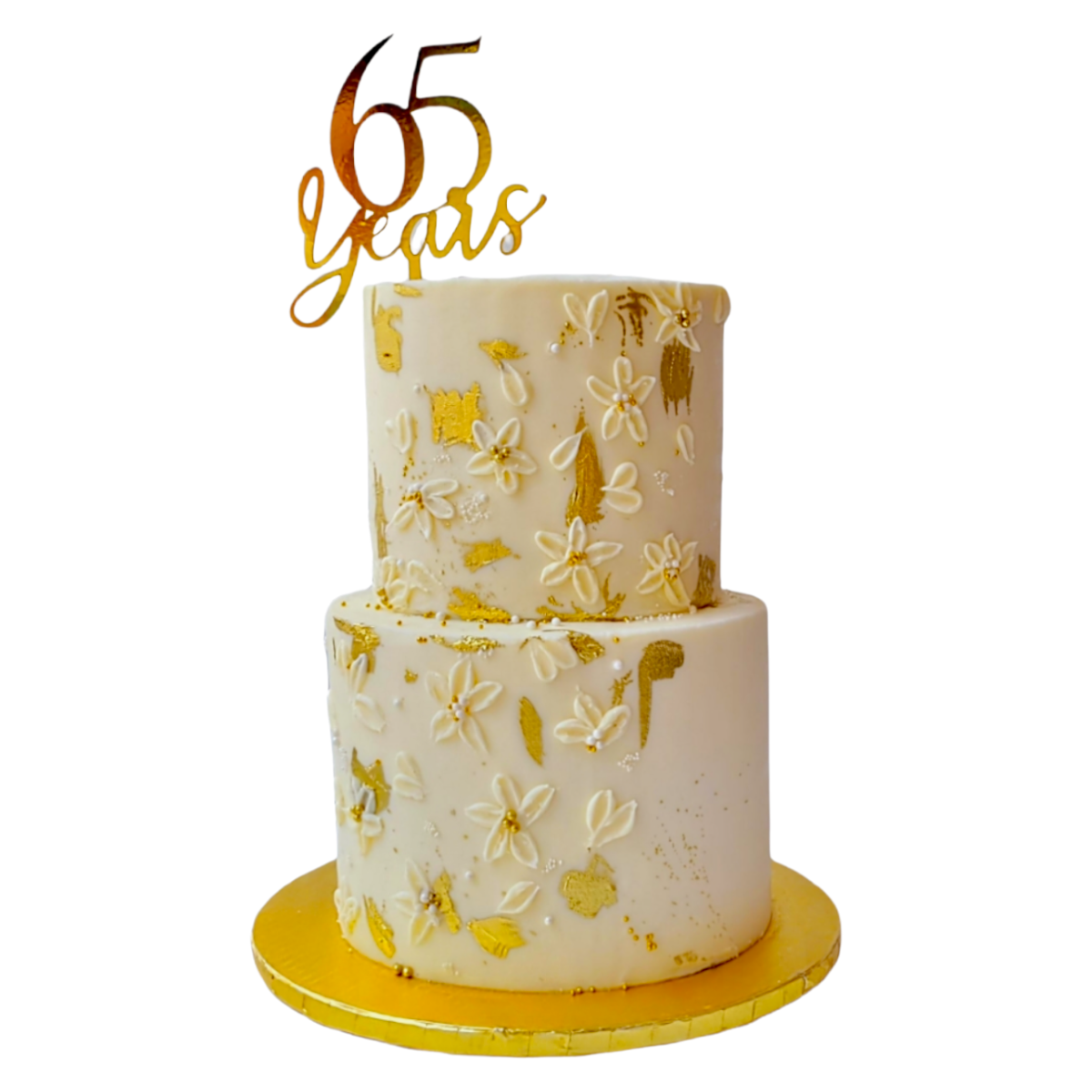 65 Years, Birthday cake