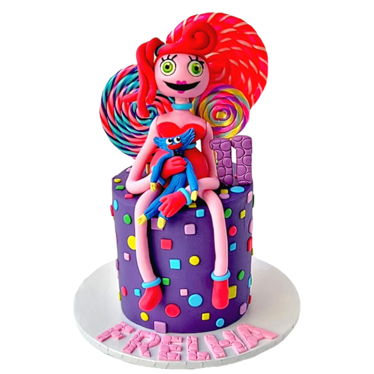 Mommy long legs cake